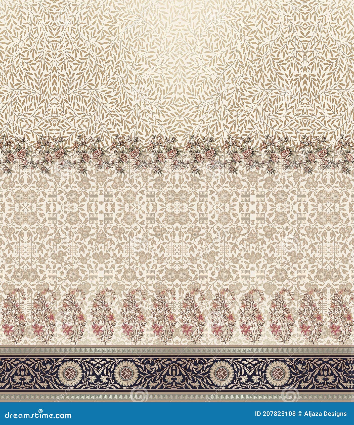 Digital Print Designs Front Stock Illustration - Illustration of wool ...