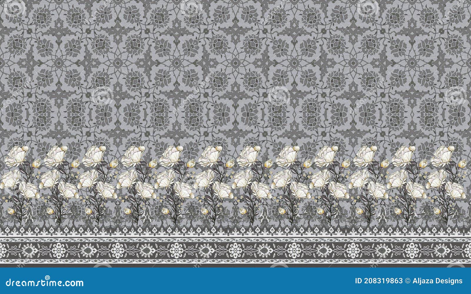 Digital Print Designs for Ladies Shirt Back New Stock Illustration ...