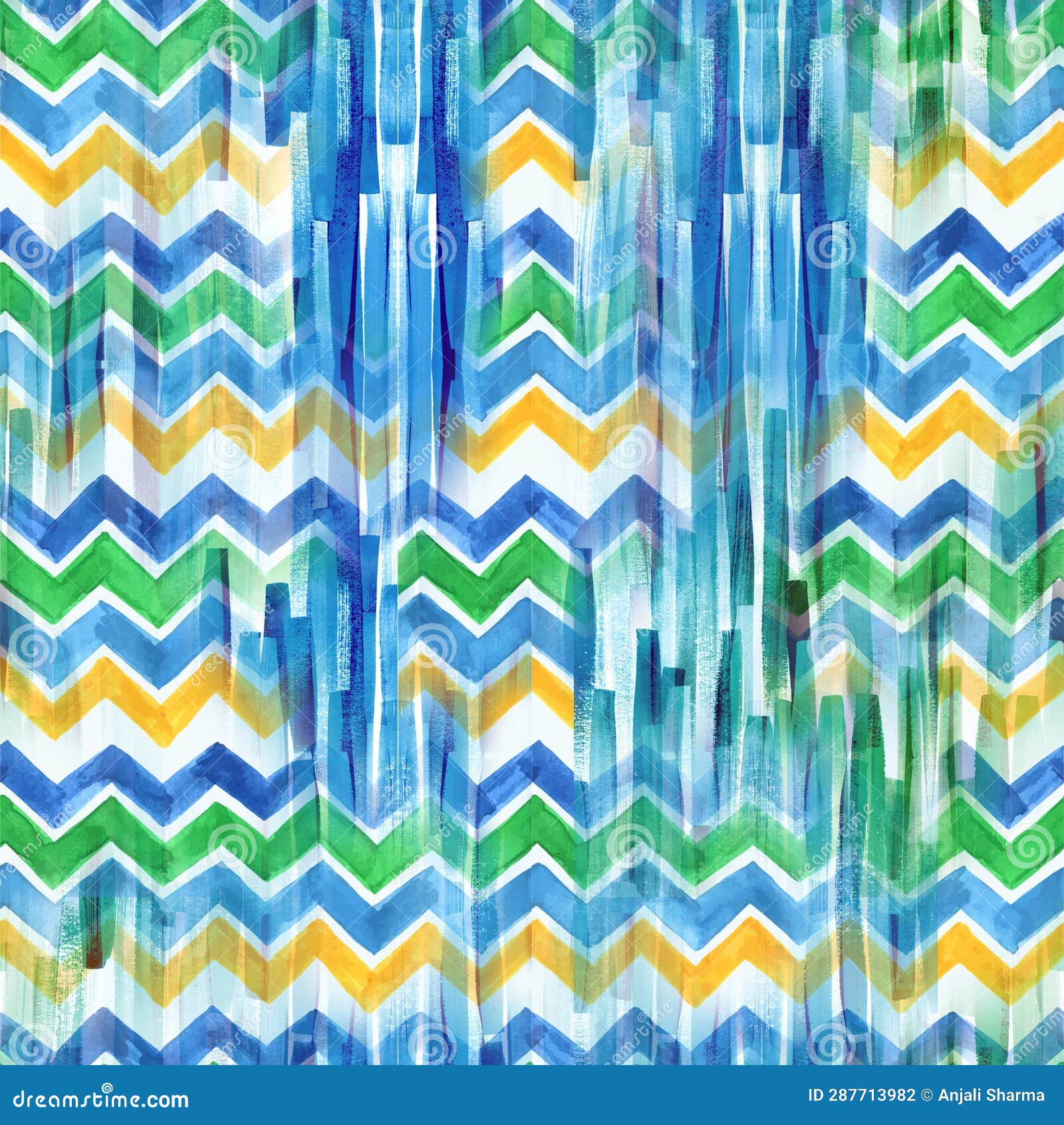 Digital Print Stripe Pattern Design Stock Photo - Image of floral ...