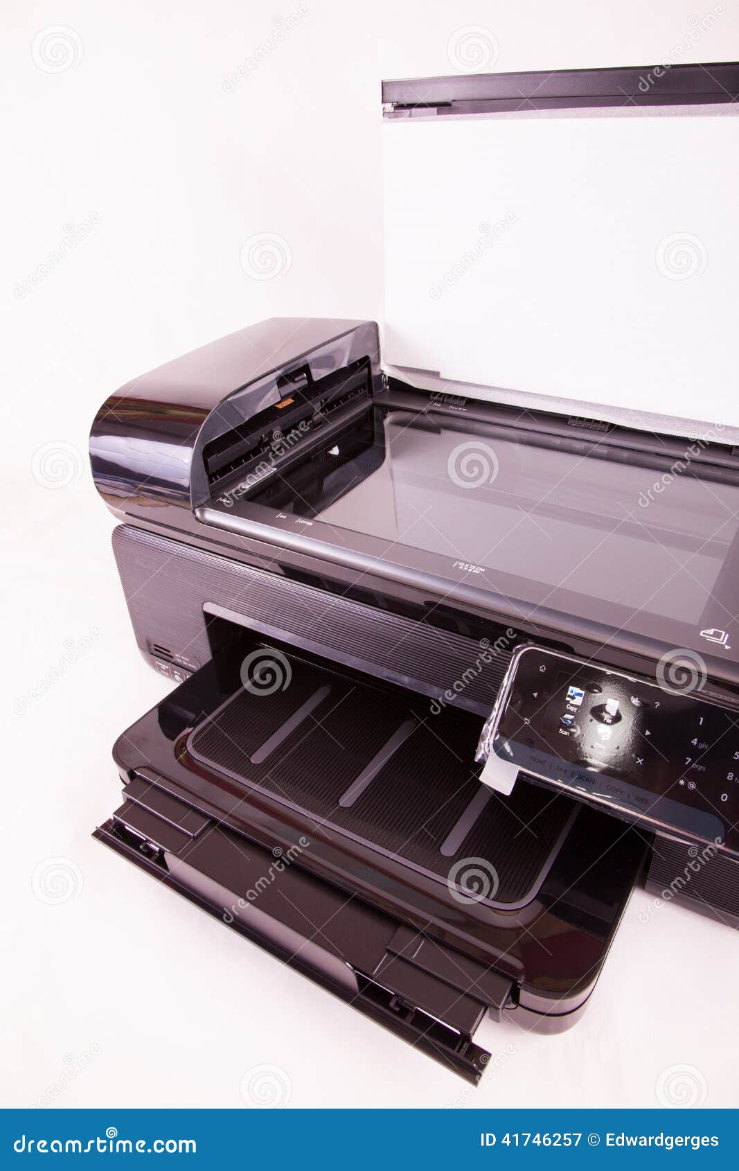 Digital printer stock image. Image of quality, peripheral - 41746257