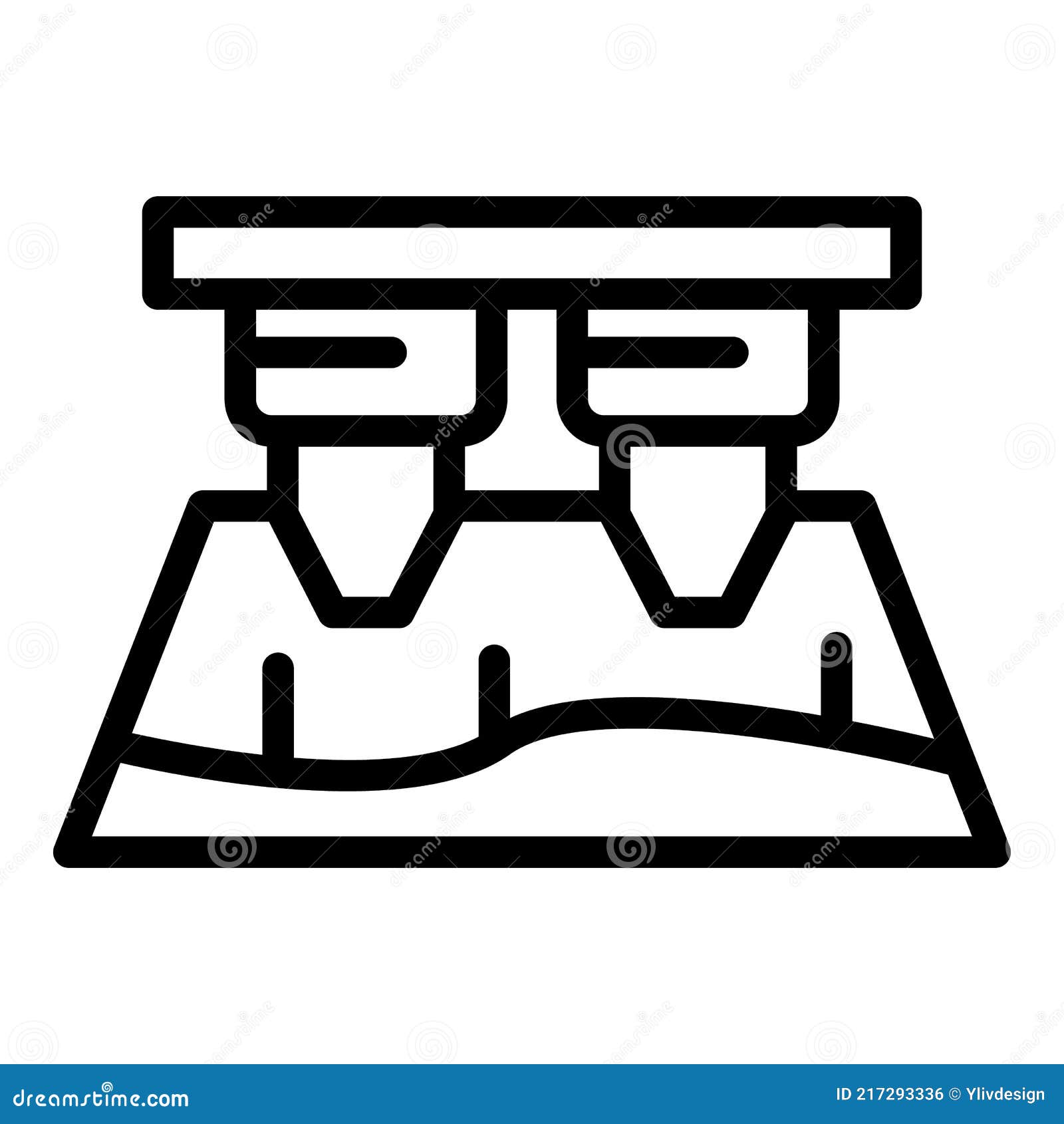 Digital Printing Icon, Outline Style Stock Vector - Illustration of ...