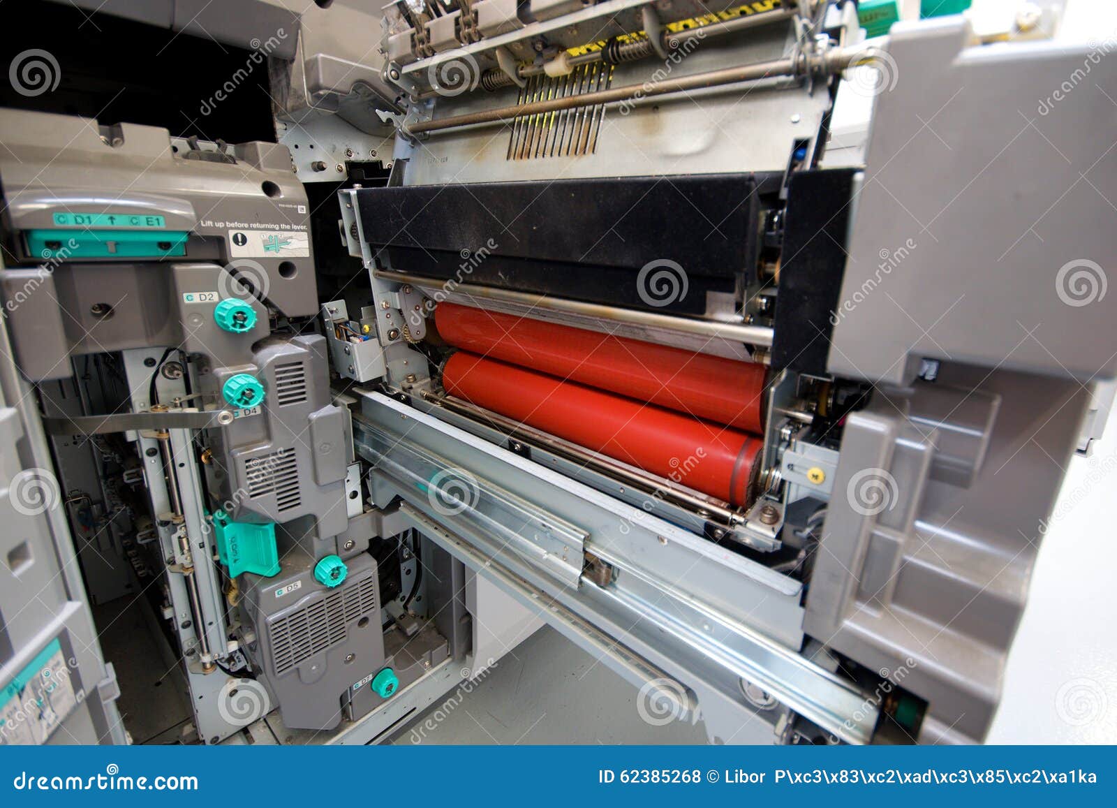 Digital printing stock photo. Image of capability, large - 62385268