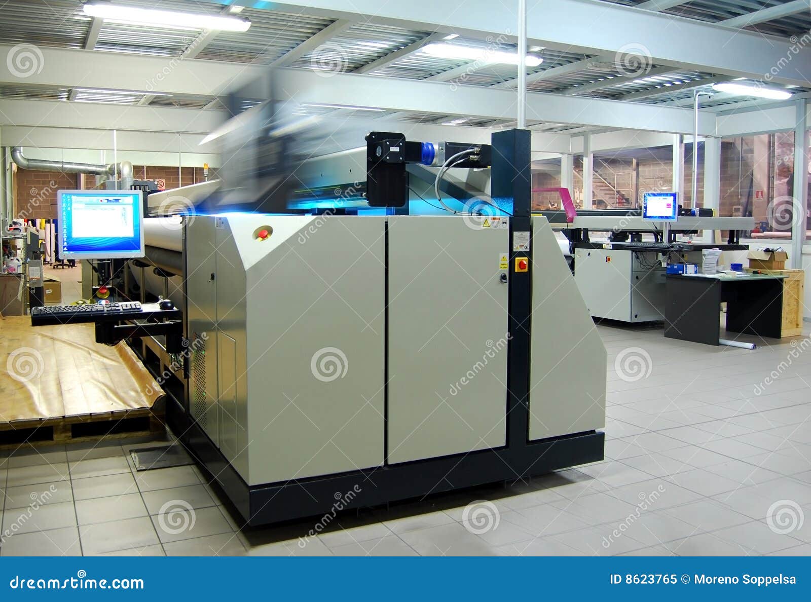 Digital Printing Press Stock Photography | CartoonDealer.com #1142372