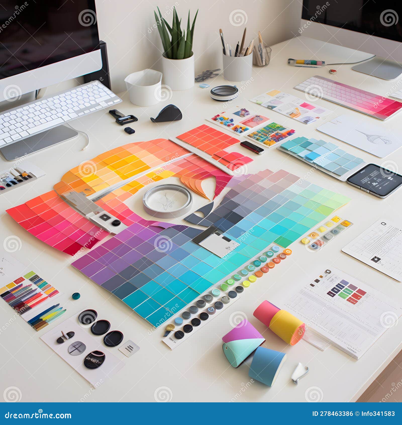 The Digital Product Design Studio Colors Generative AI Stock ...