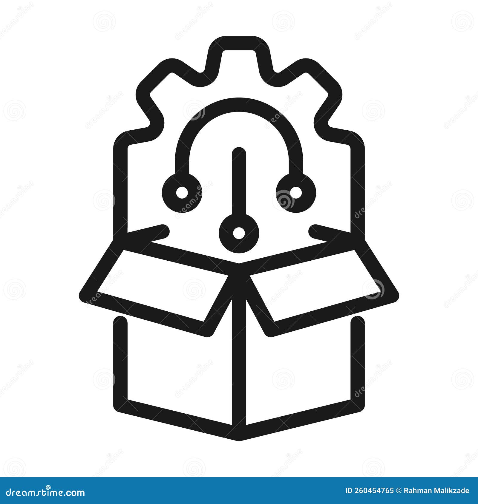 Digital Product Linear Icon. Product Development Collection Vector ...