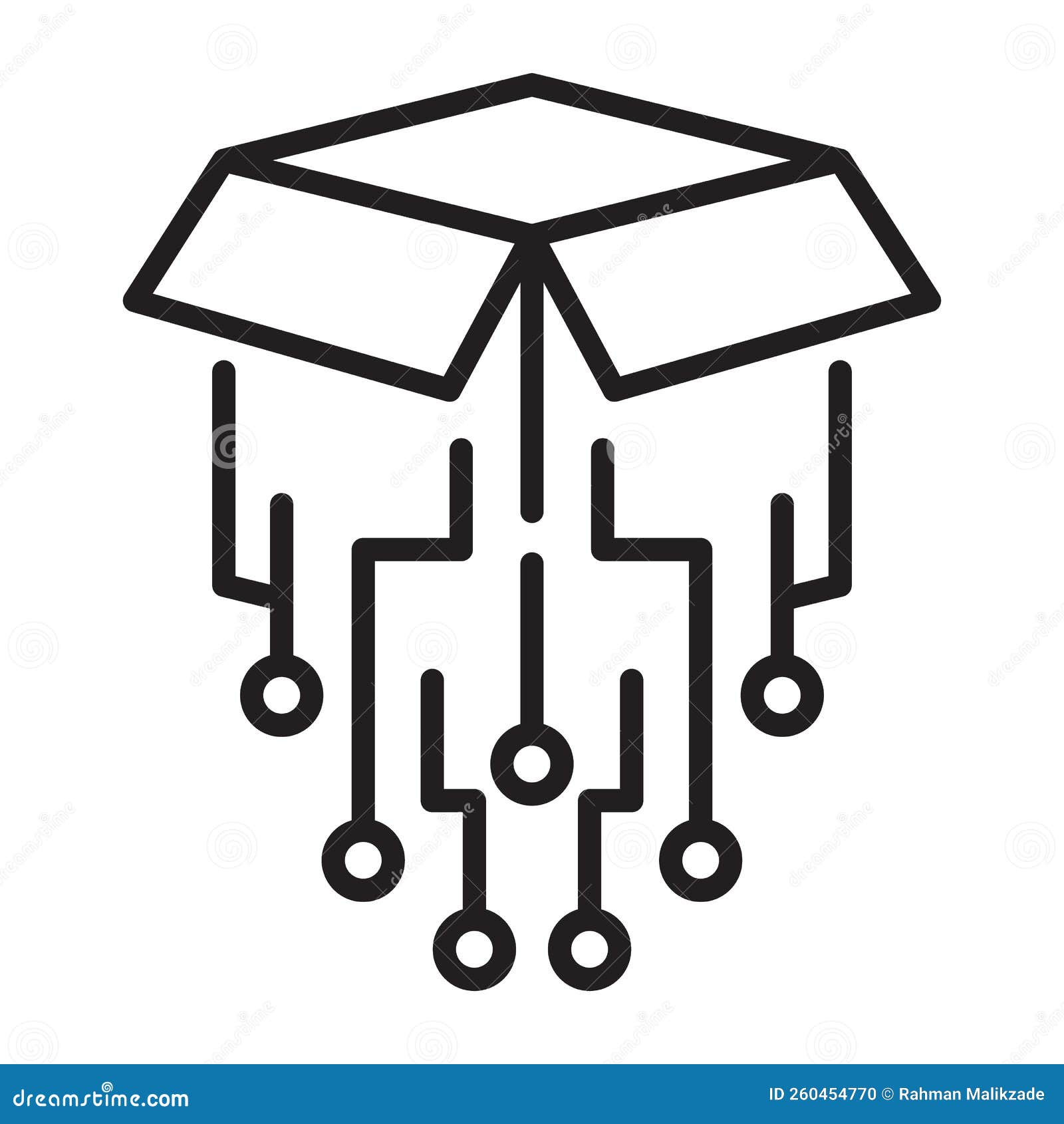 Digital Product Linear Icon. Product Development Collection Vector ...