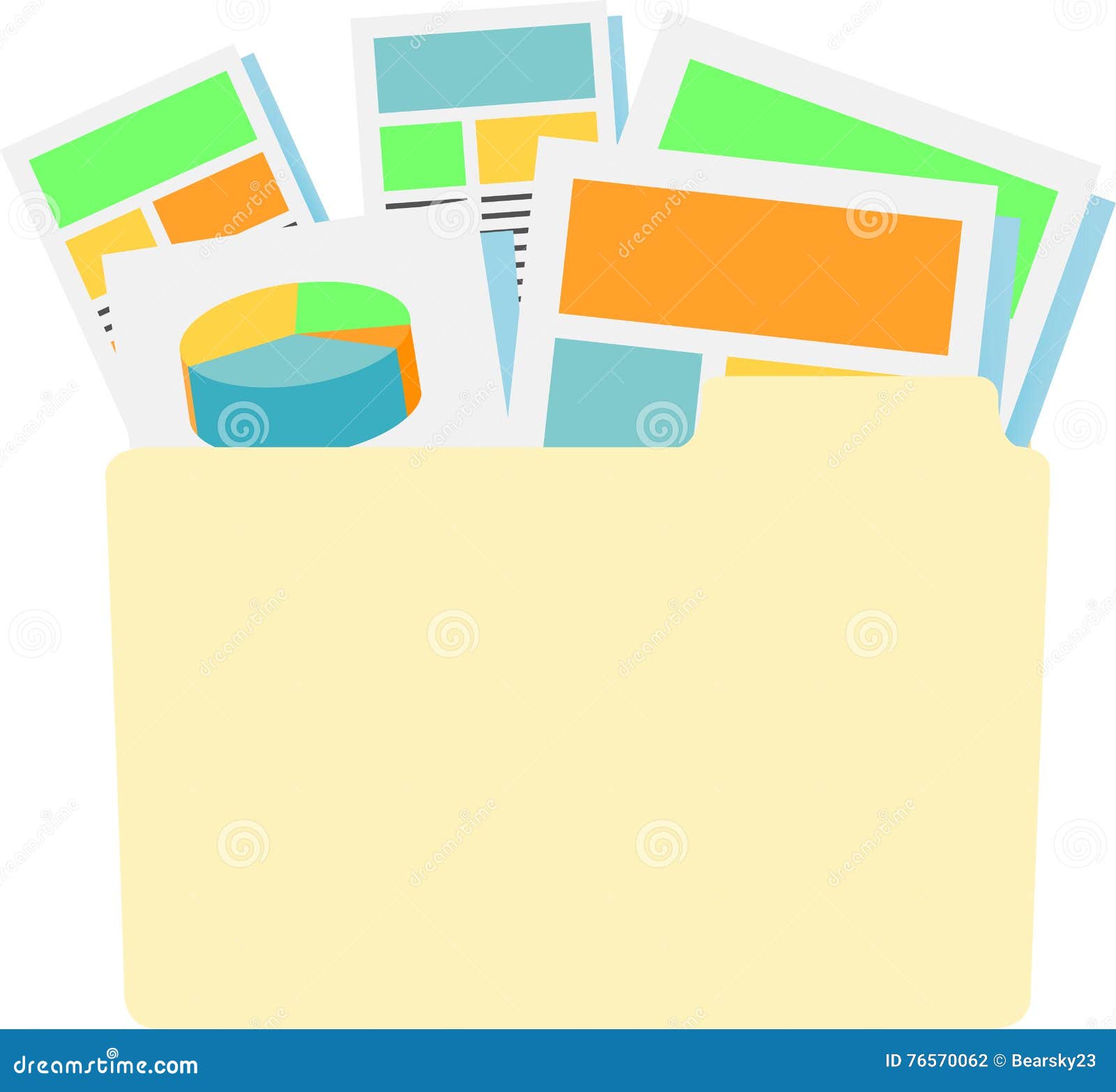Digital Products with Collateral Stock Vector - Illustration of ...