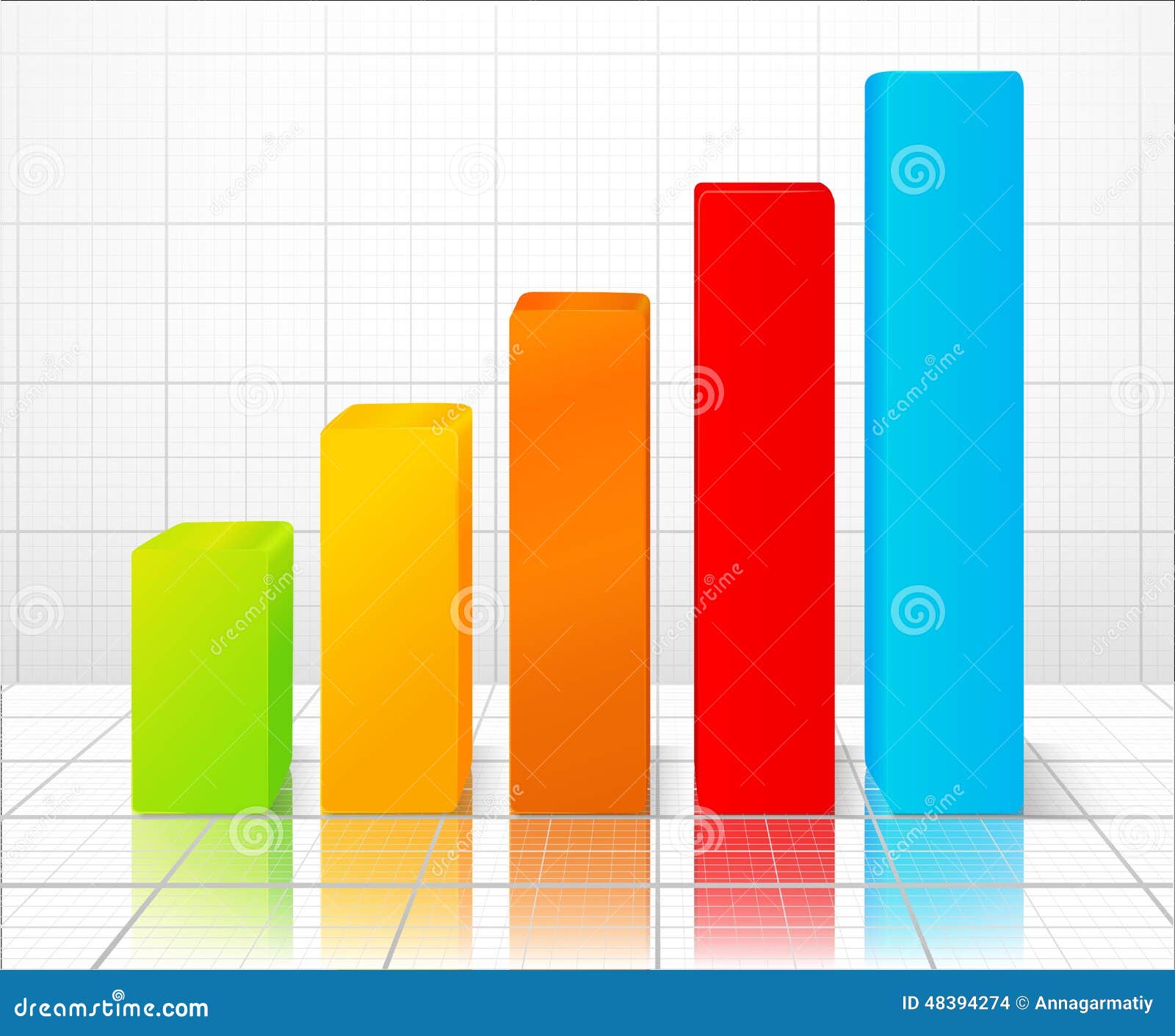 Digital profit graph stock vector. Illustration of gains - 48394274