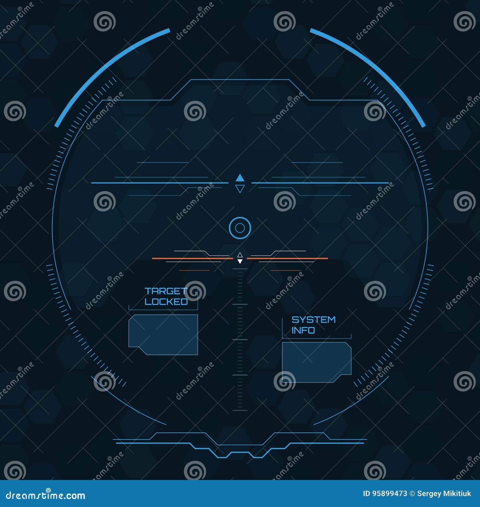 Digital Radar Screen. Futuristic HUD with Datailed Panels. Stock ... Digital Radar Screen. Futuristic HUD with Datailed Panels. Stock ...