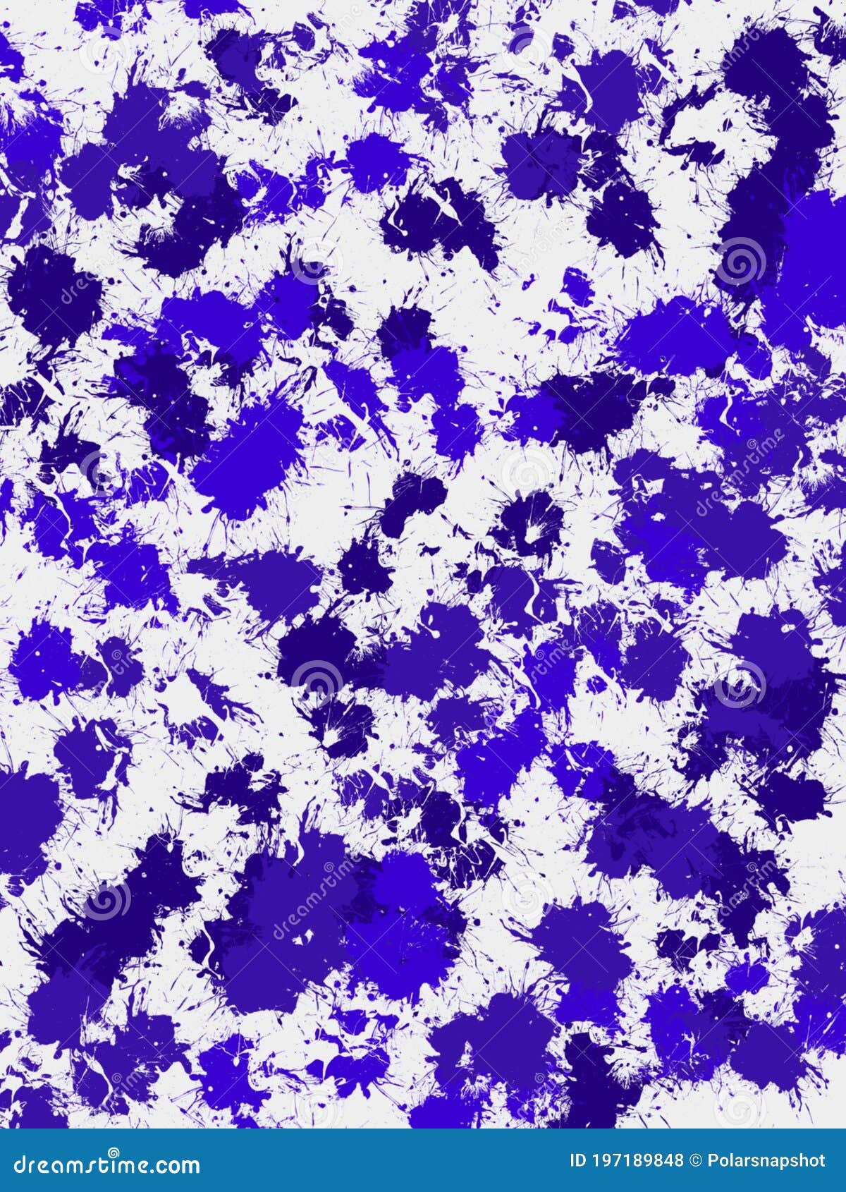 Digital Rainbow Blue Paint Ball Splatter Stock Photo | CartoonDealer ...