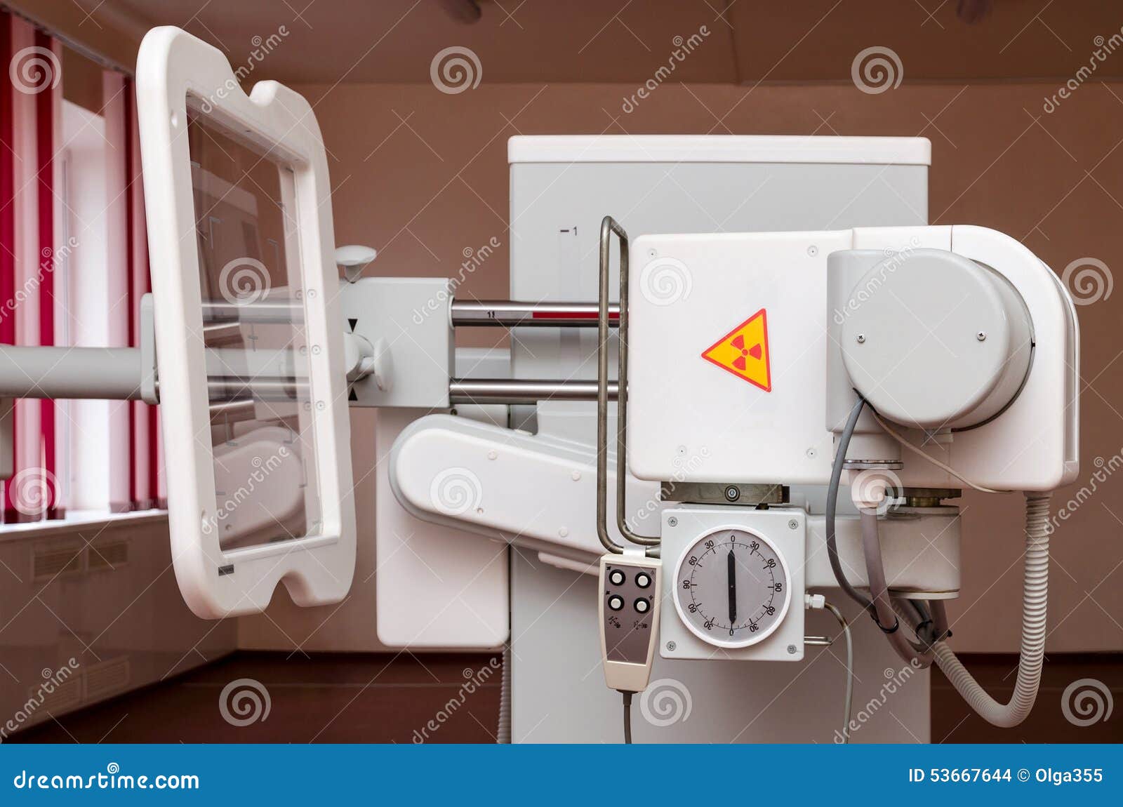 Digital X-ray apparatus stock photo. Image of health - 53667644