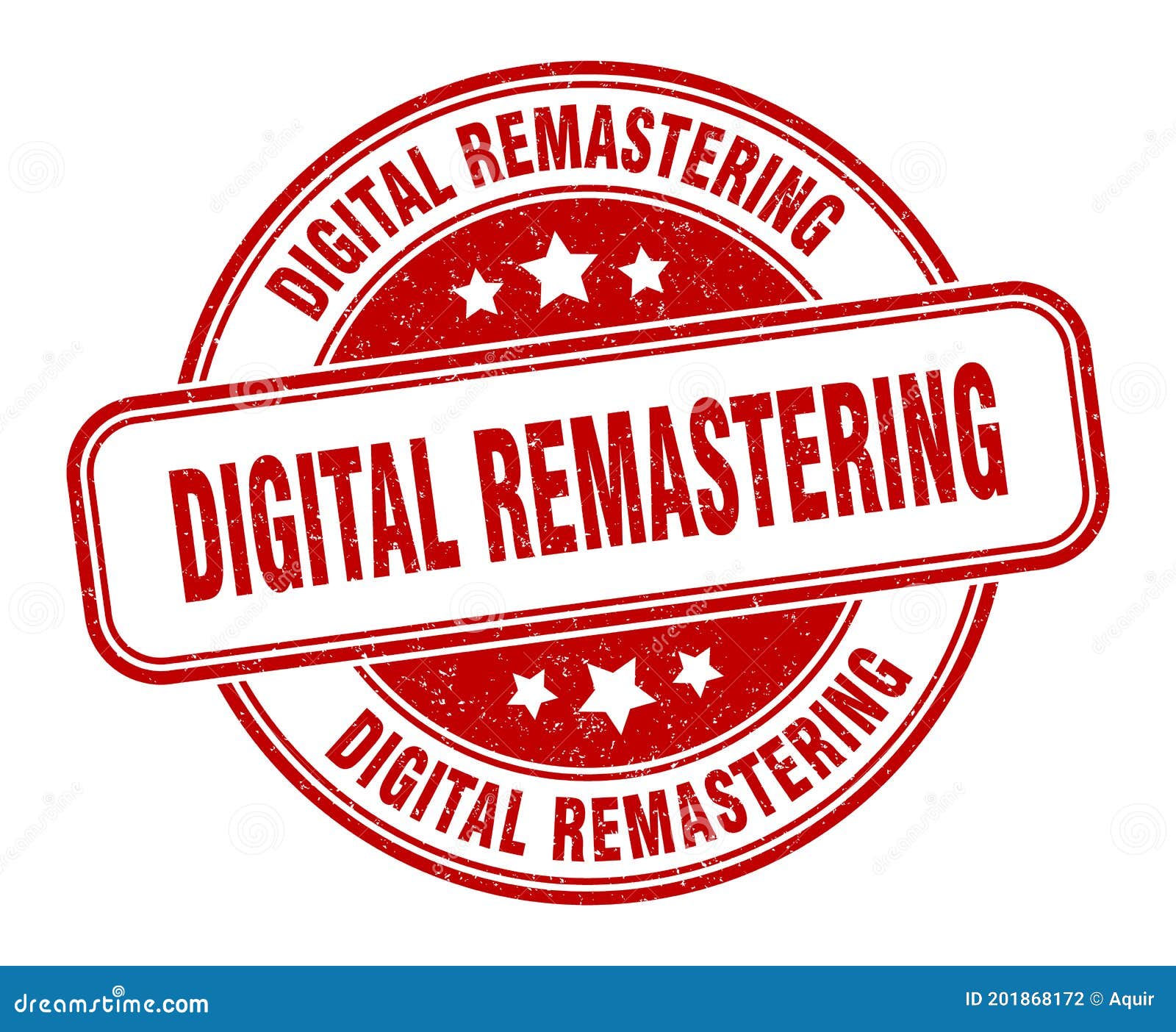 Digital Remastering Stamp. Digital Remastering Round Grunge Sign Stock ...
