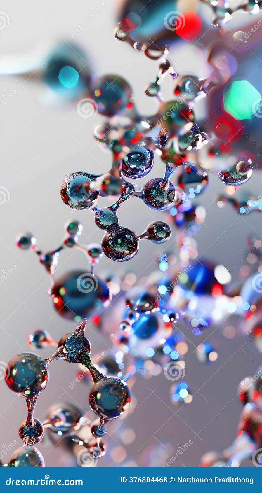 Digital Render Of Complex And Hyper-detailed Lipid Molecular Structures ...