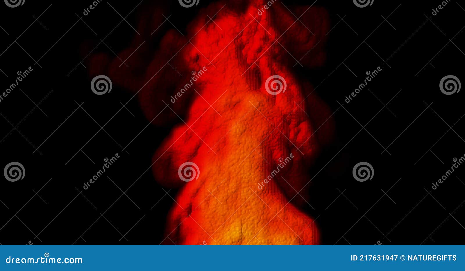 Digital Render Fire Background Image Stock Illustration - Illustration ...