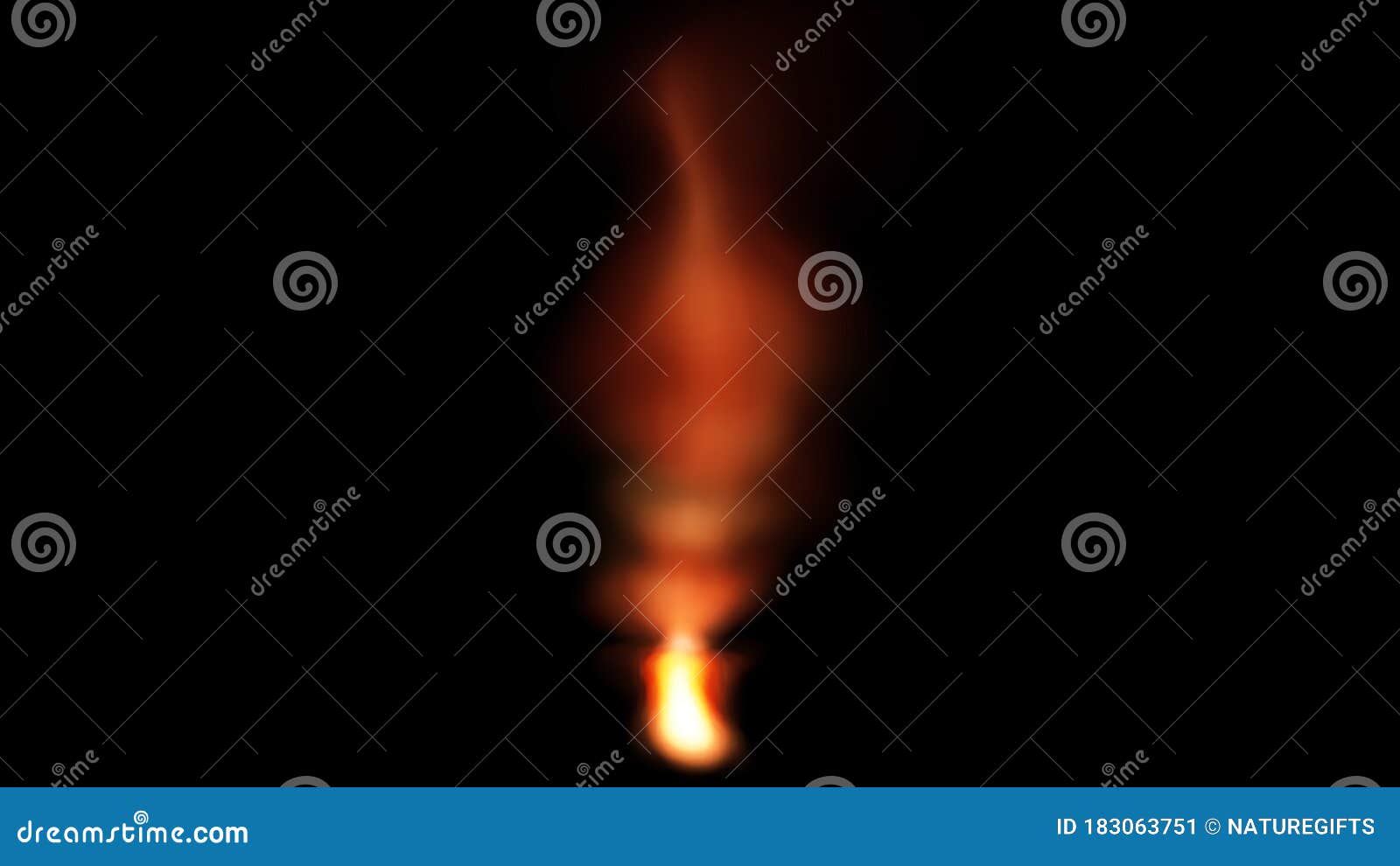 Digital Render Fire Background Stock Illustration - Illustration of ...