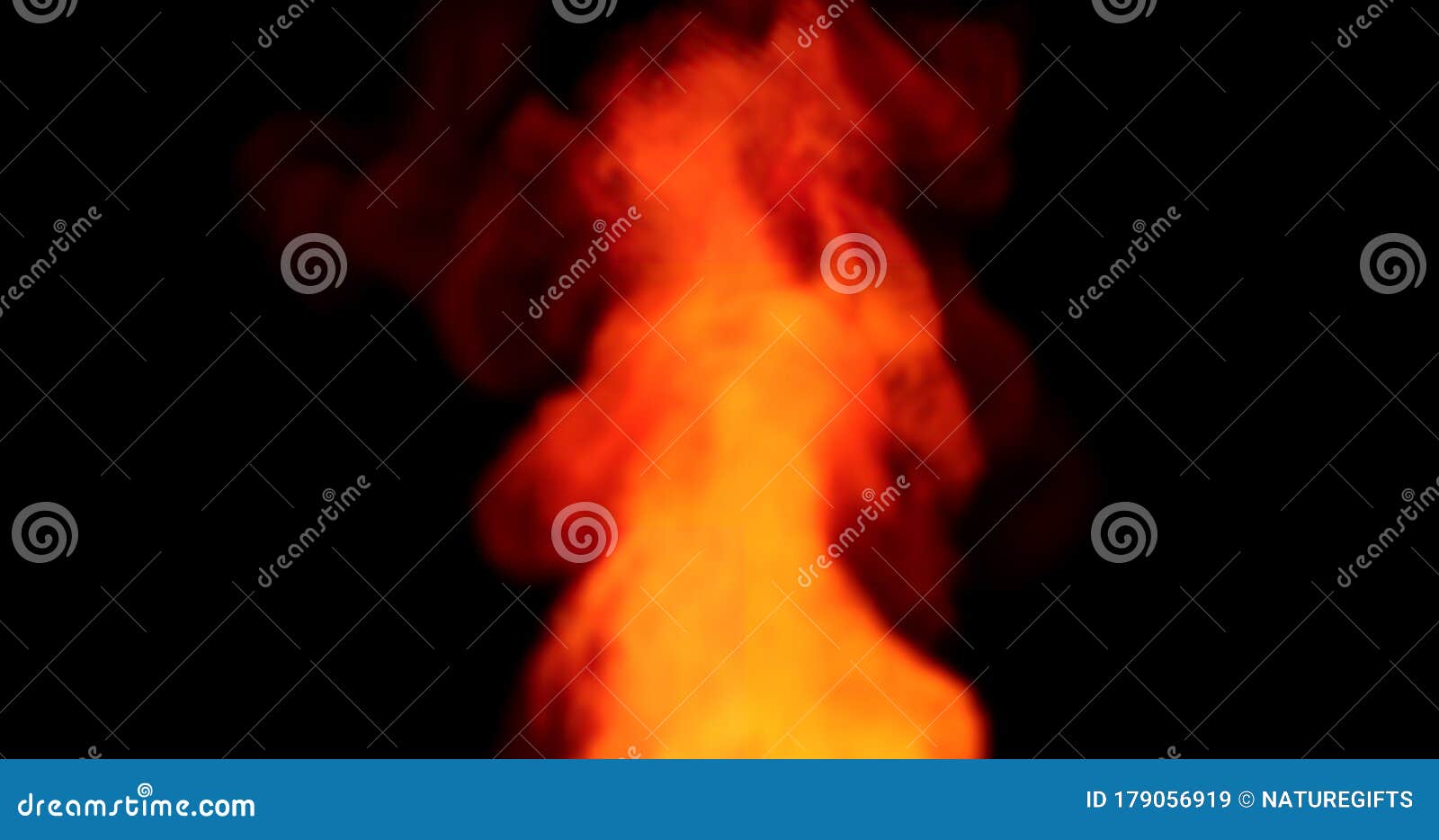 Digital Render Fire Realistic Background Stock Illustration ...