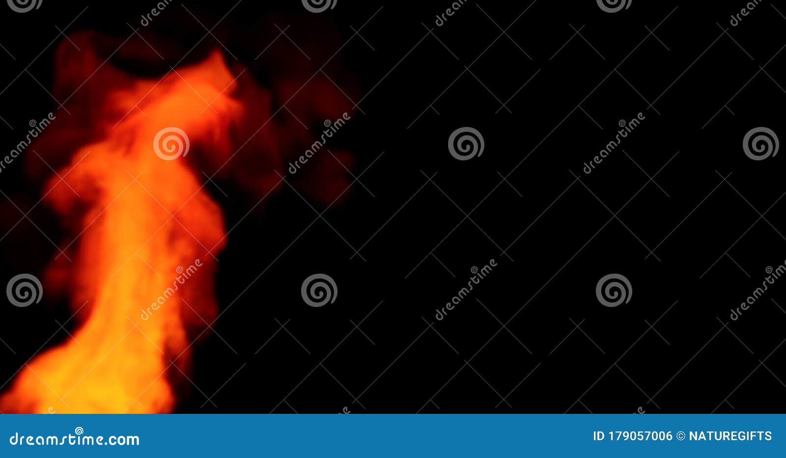 Digital Render Fire Realistic Background Stock Illustration ...