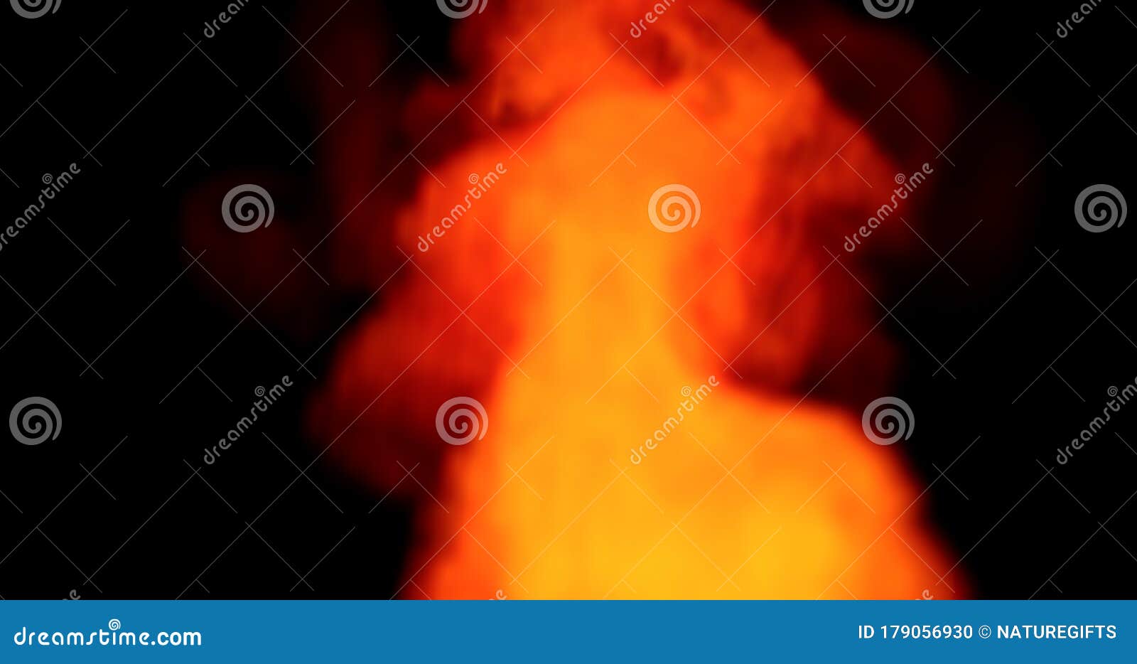 Digital Render Fire Realistic Background Stock Illustration ...