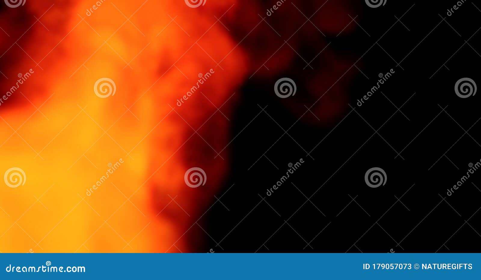Digital Render Fire Realistic Background Stock Illustration ...