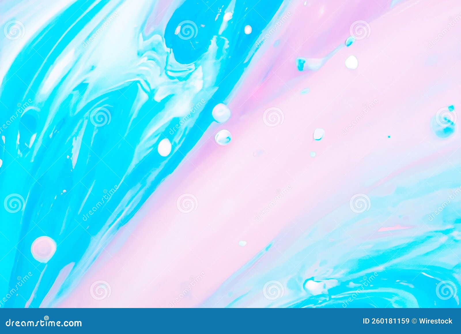 Digital Render of a Flowing Blue Pink Marble Background for Wallpapers ...