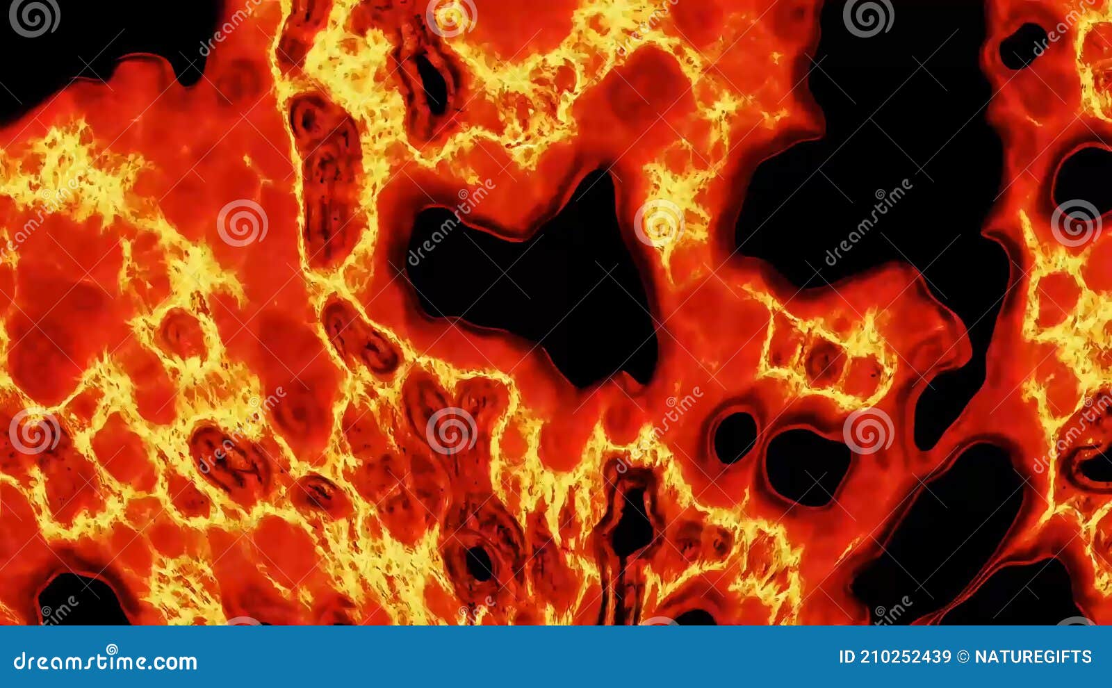 Digital Rendering Abstract Hot Fire Background Stock Illustration ...