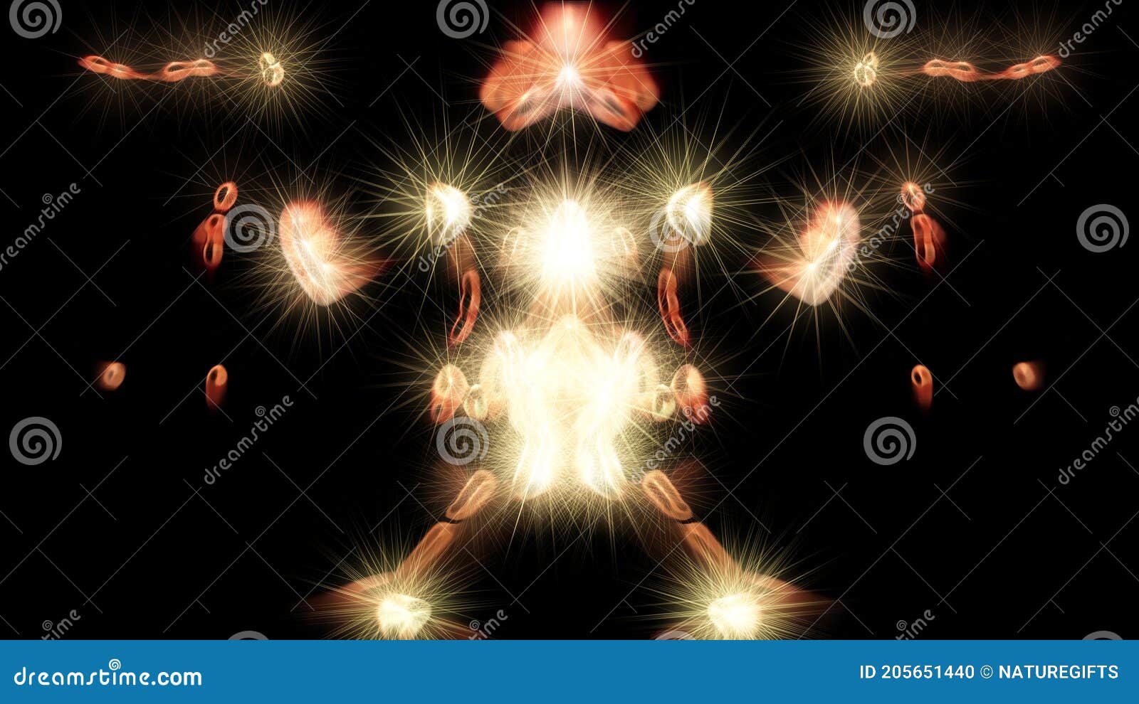 Digital Rendering Energetic High Energy Background Stock Illustration ...
