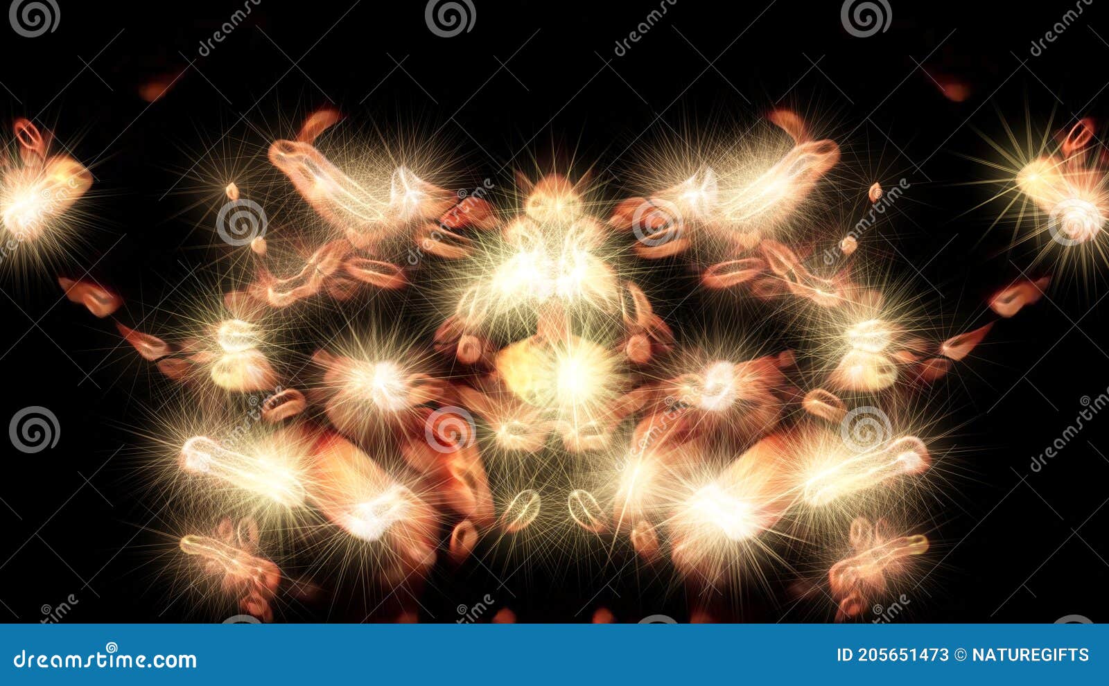 Digital Rendering Energetic High Energy Background Stock Illustration ...