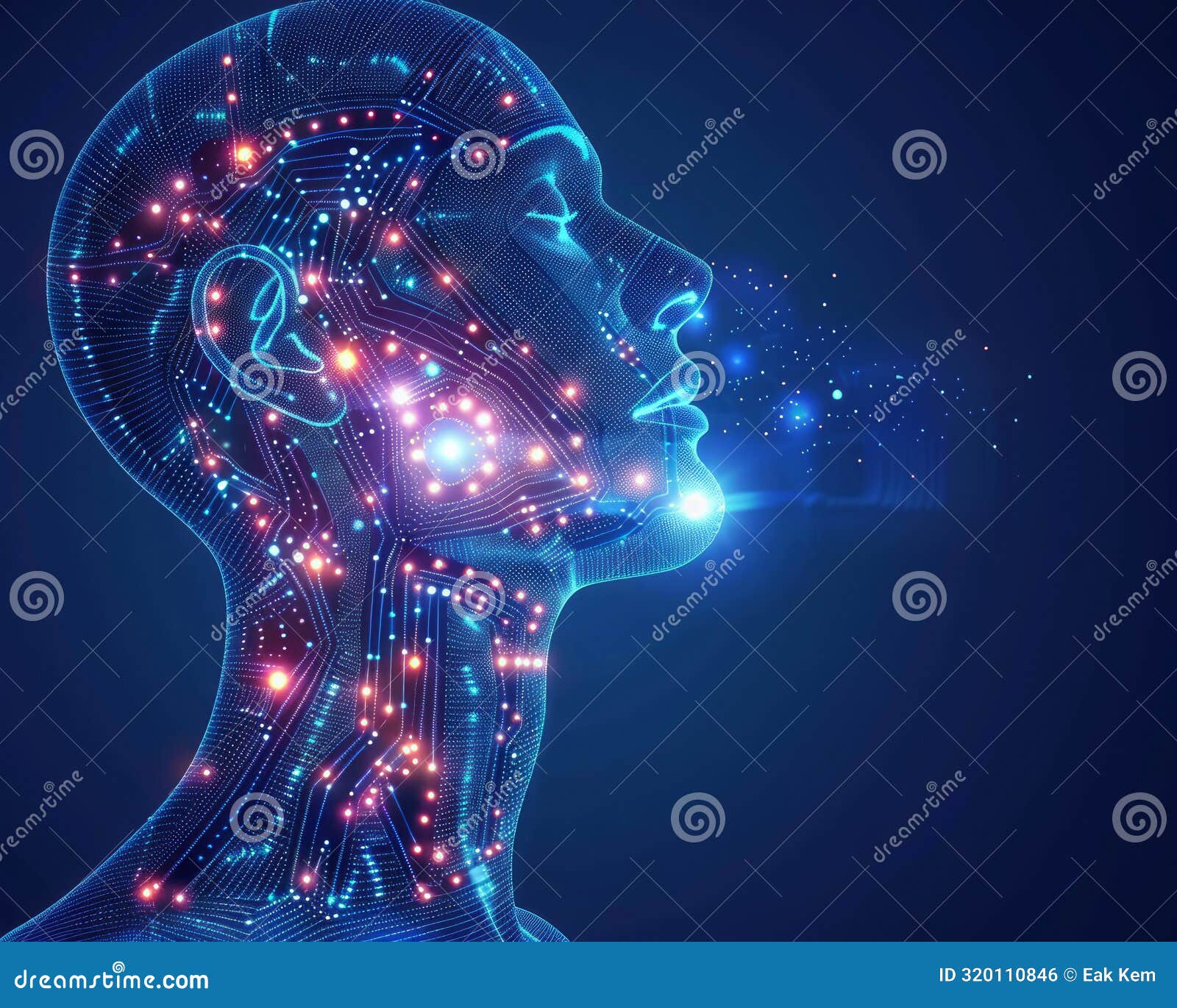 Futuristic AI a Visionary Depiction of Artificial Intelligence through ...