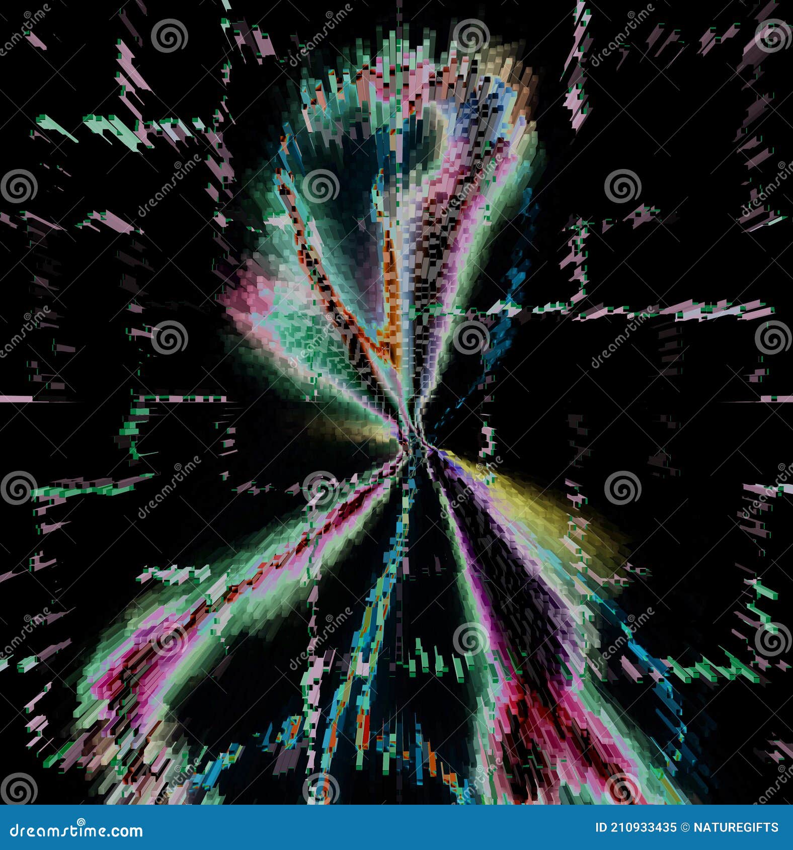 Lighting Strike Electric Charge Background Stock Illustration ...