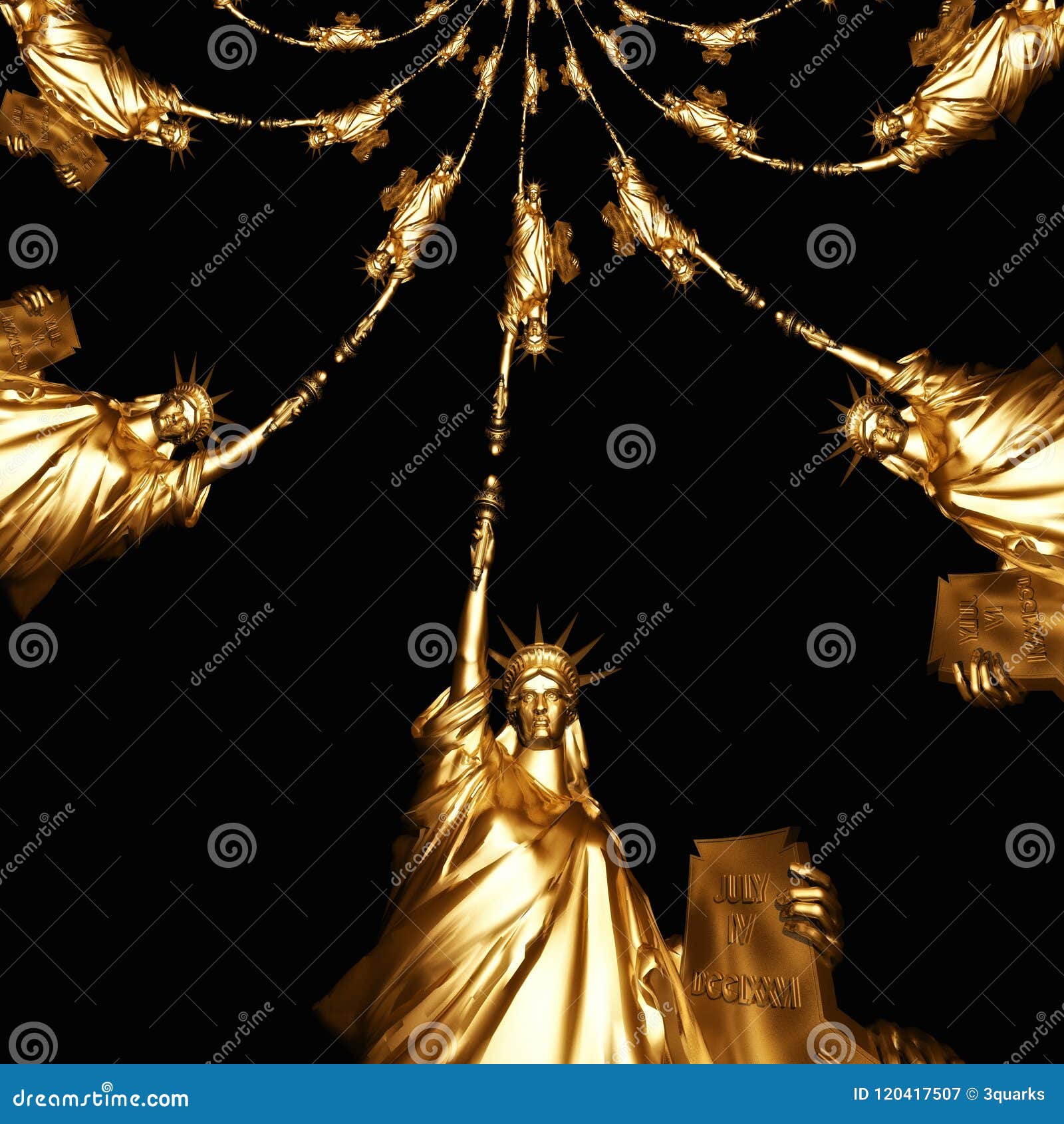 3D Rendering Of A Statue Of A Warrior Leaning On A Sword Stock Photo ...
