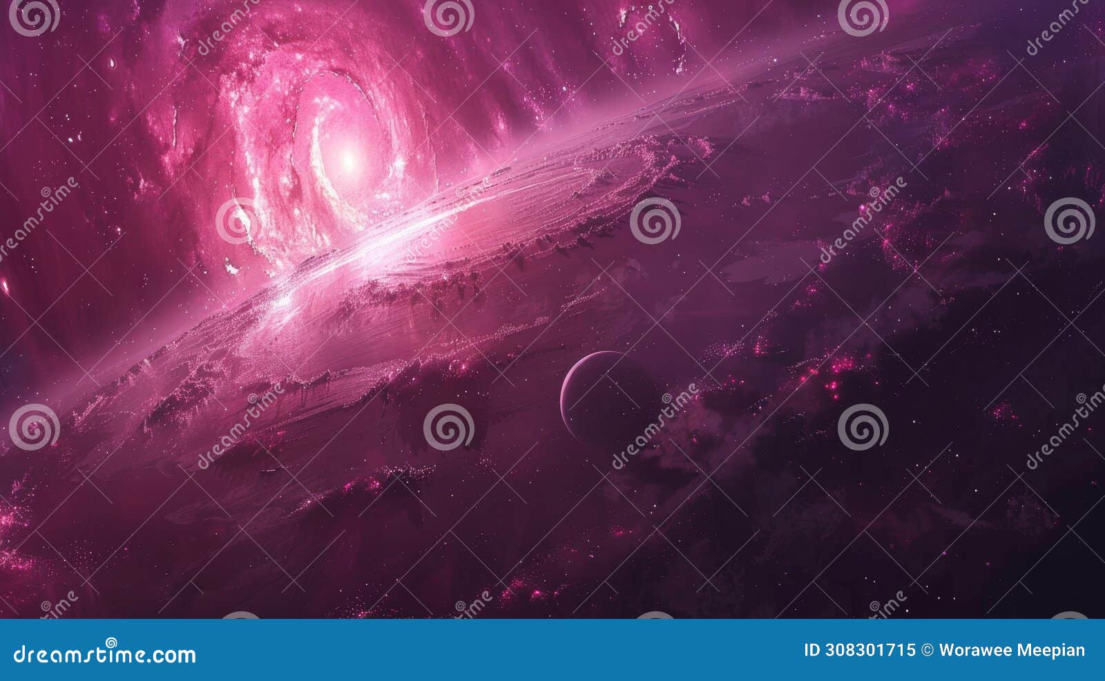 A Digital Representation of a Black Hole with a Glowing Accretion Disk ...