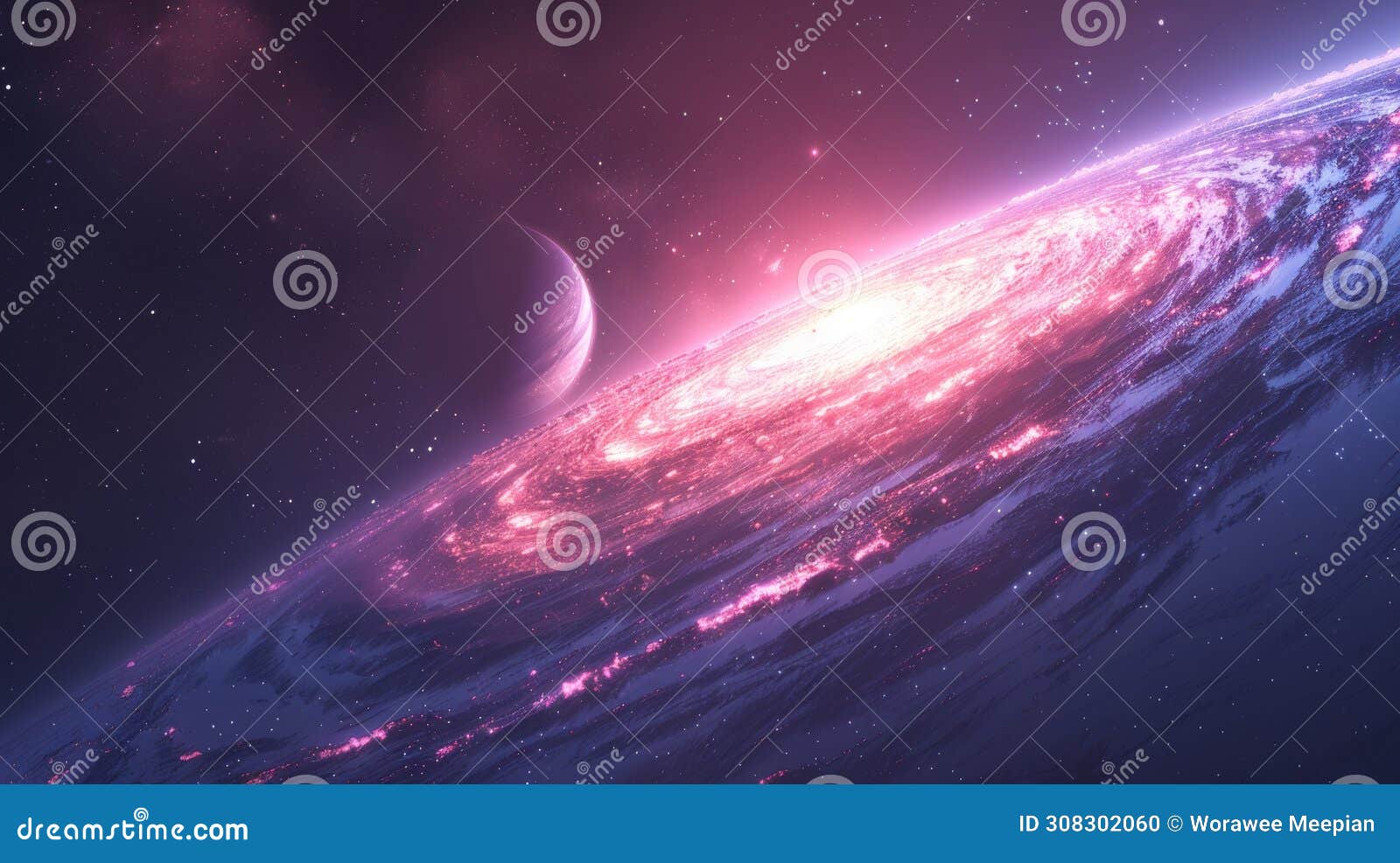 A Digital Representation of a Black Hole with a Glowing Accretion Disk ...