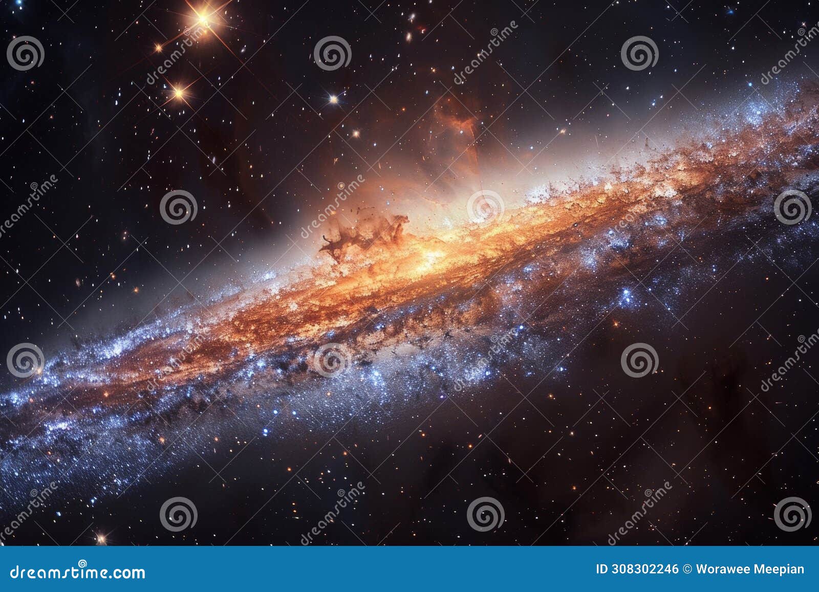 A Digital Representation of a Black Hole with a Glowing Accretion Disk ...