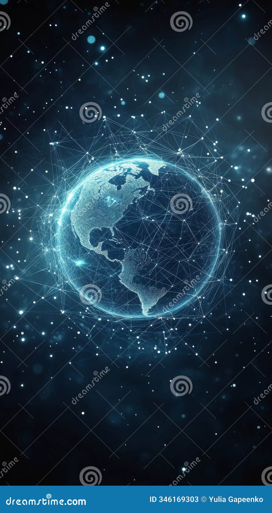 A Digital Representation of Earth with Interconnected Networks and ...