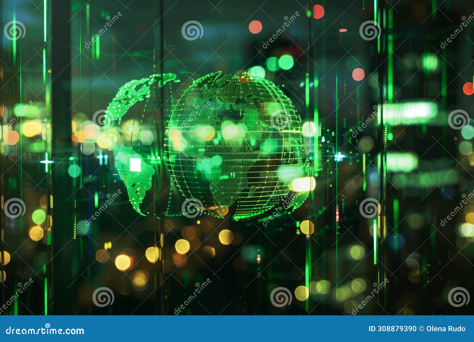 Digital Representation of Global Connectivity and Data Exchange in ...