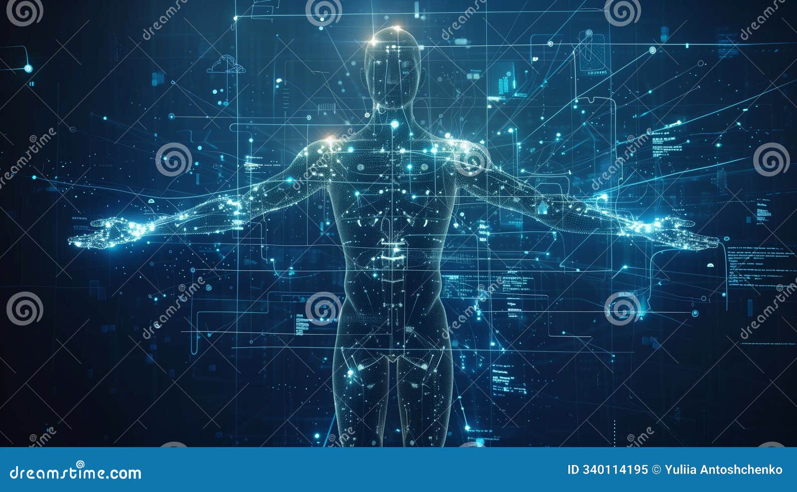 A Digital Representation of the Human Body Showcases Advanced ...