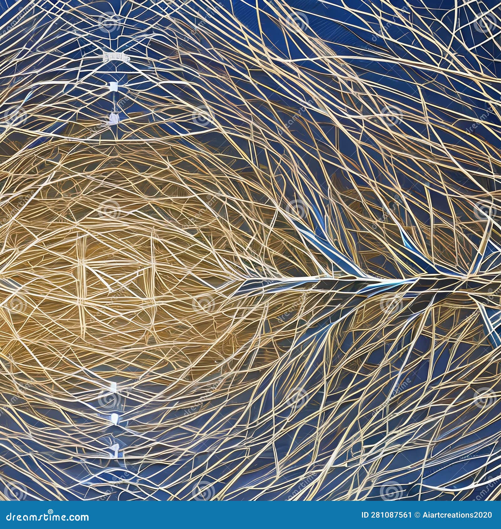 A Digital Representation of the Interconnectedness of Life, with ...