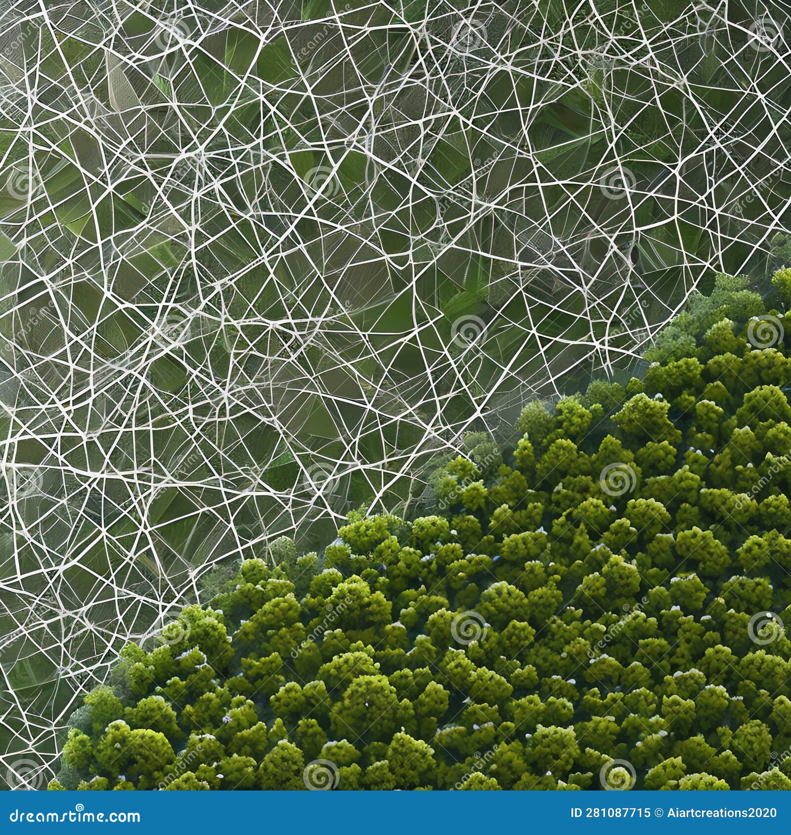 A Digital Representation of the Interconnectedness of Nature, with ...