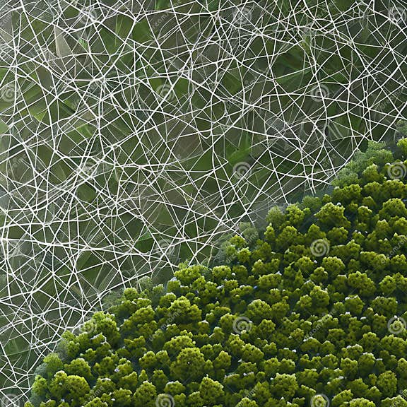 A Digital Representation of the Interconnectedness of Nature, with ...