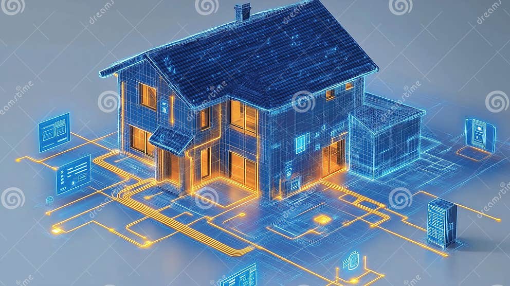 Digital Representation of a Smart Home with Interconnected Devices and ...