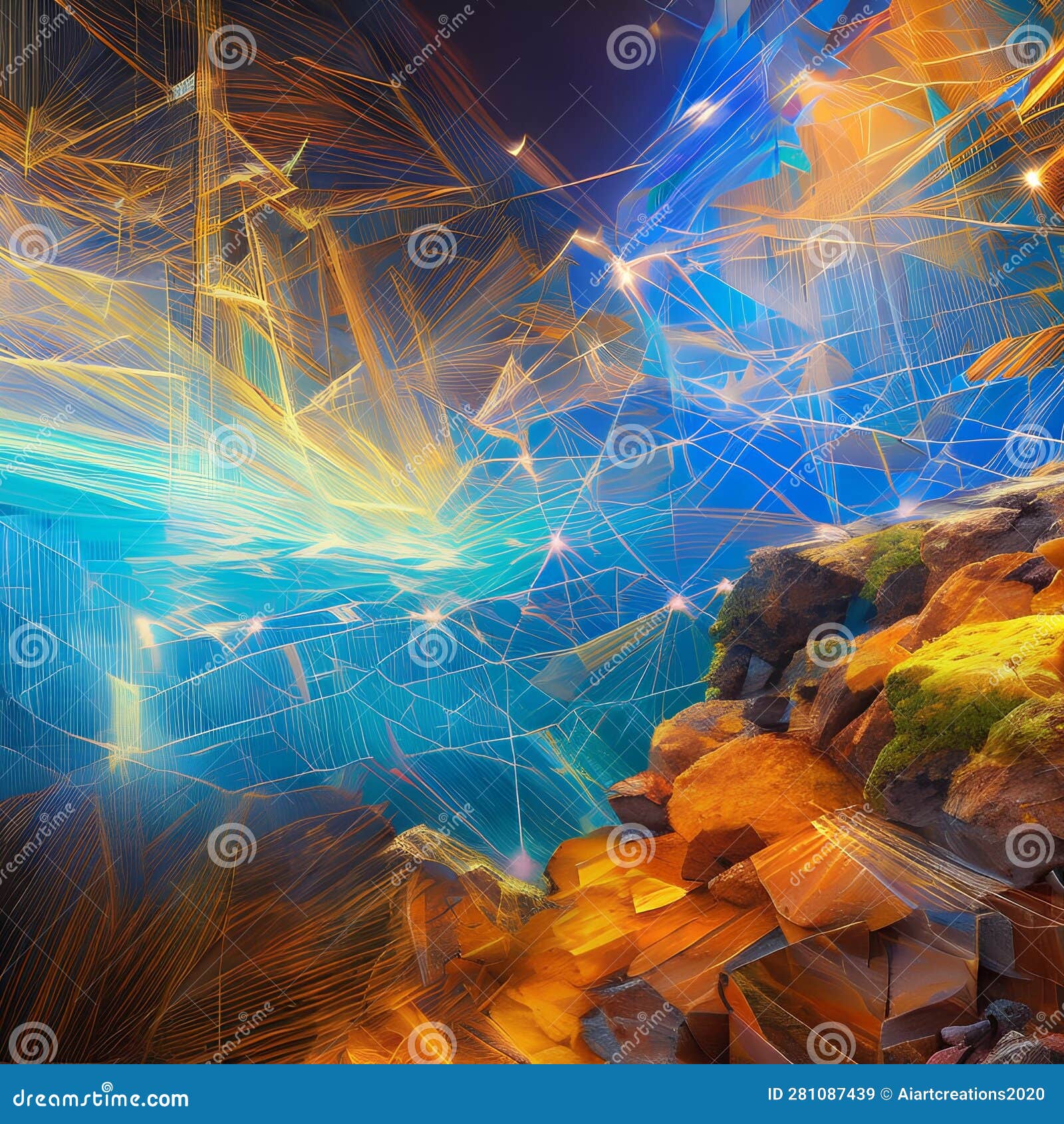 A Digital Representation of the Subconscious Mind, with Abstracted ...