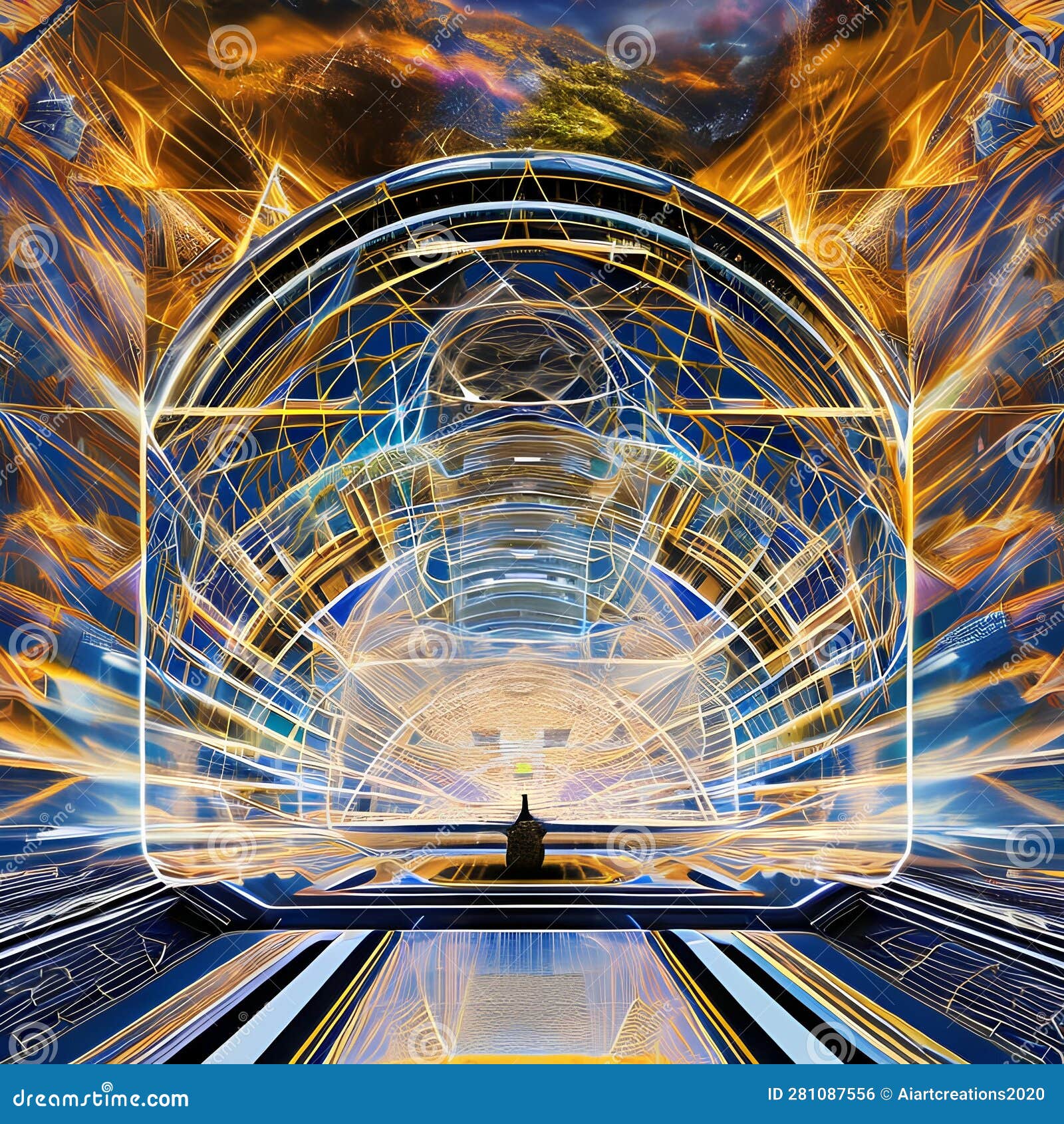 A Digital Representation of the Subconscious Mind, with Abstracted ...