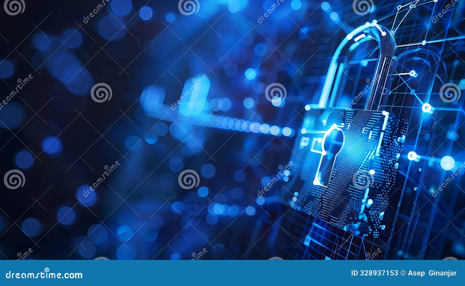 A Digital Representation Of The Zero Trust Security Framework Stock