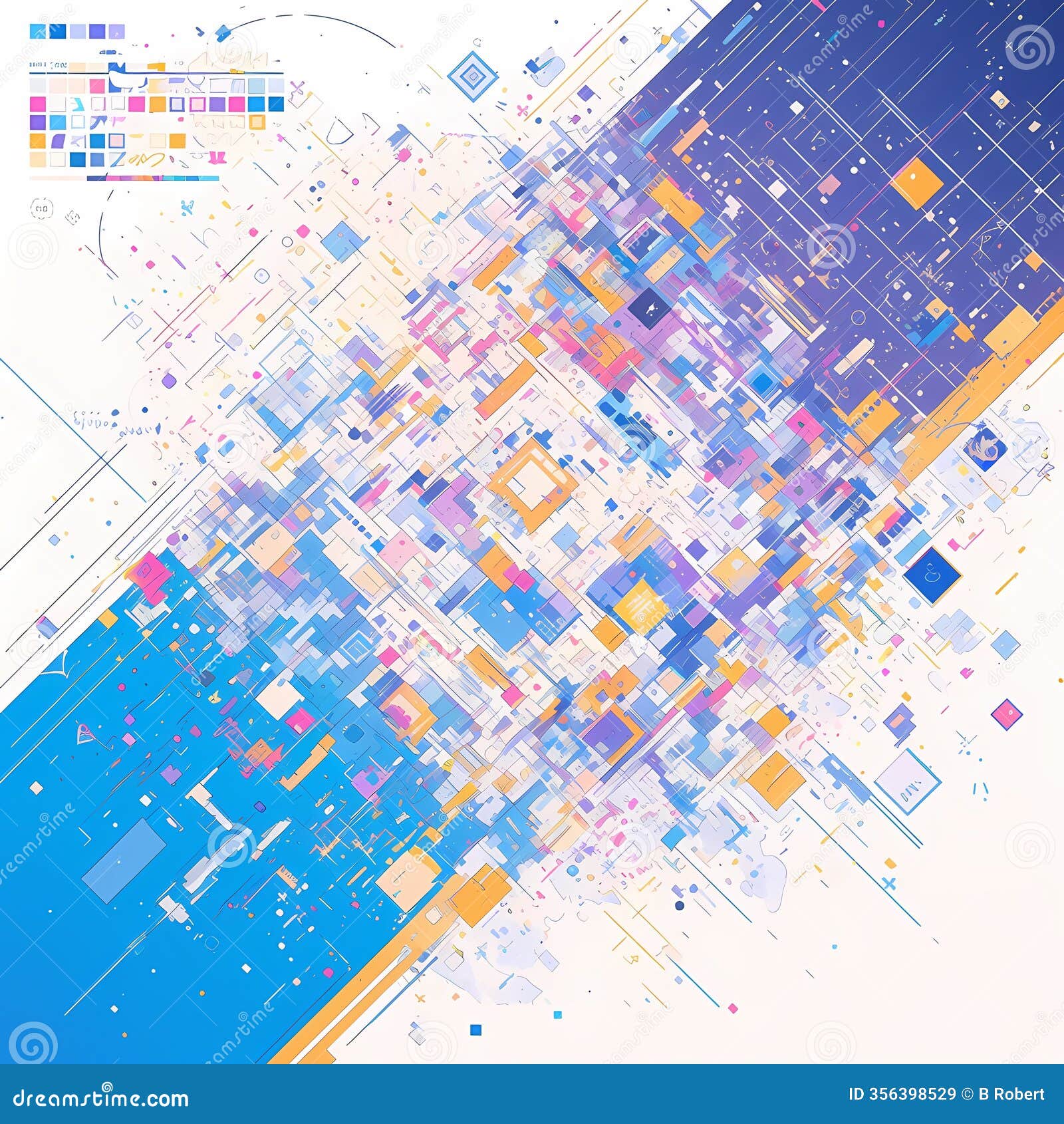 Digital Revolution: Transformation Concept Stock Illustration ...