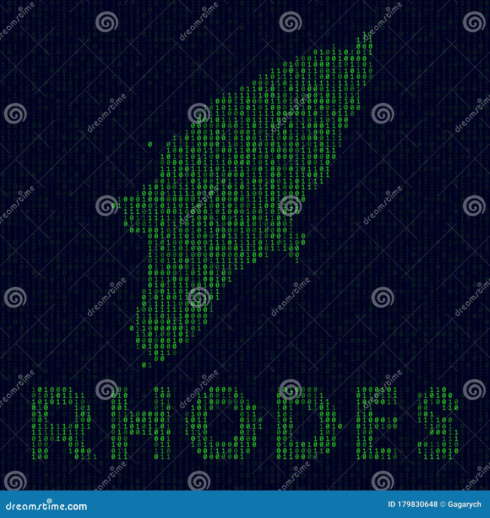 Rhodes Logo. Map Of Rhodes With Island Name And. Vector Illustration ...
