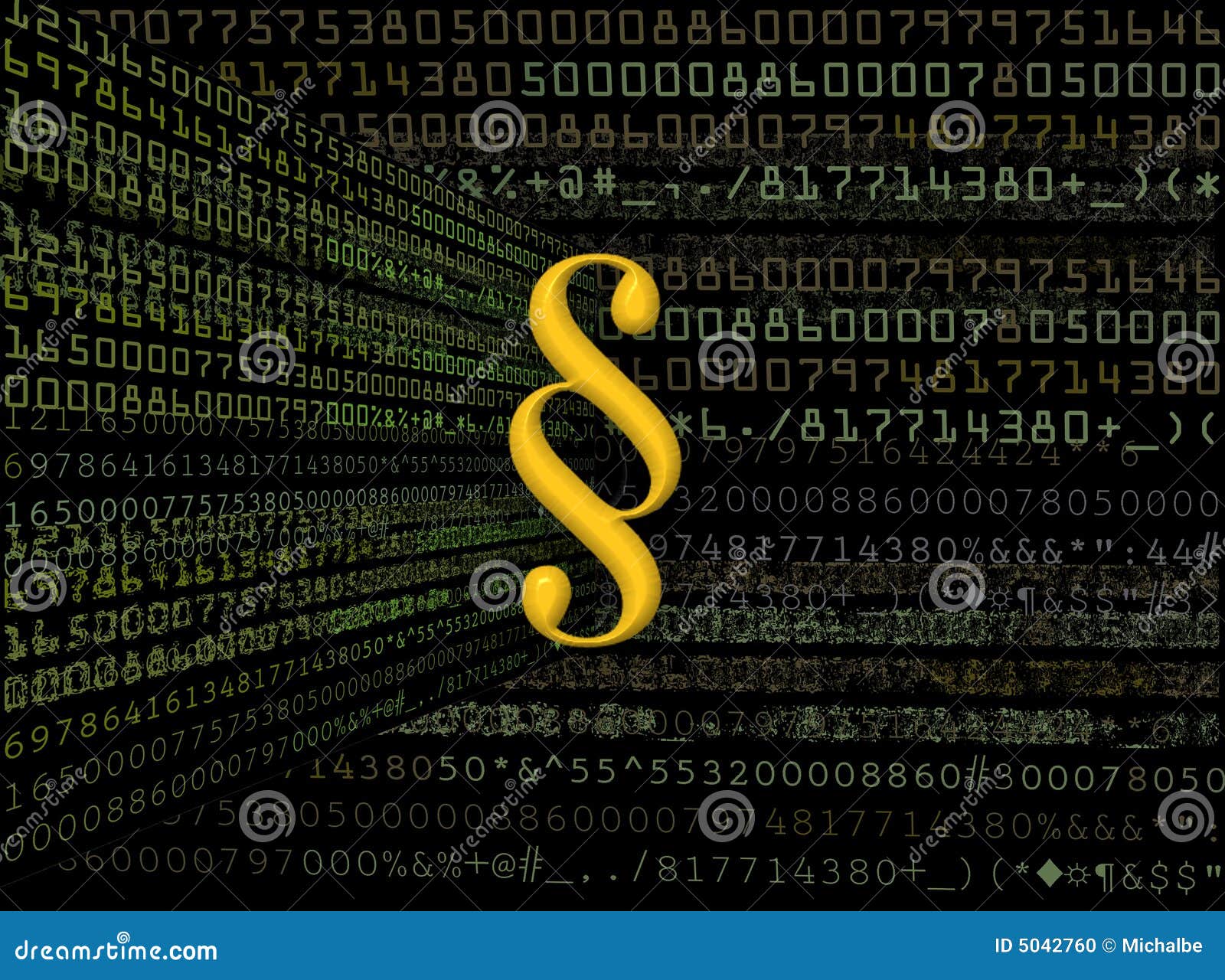 Digital right management stock illustration. Illustration of black ...