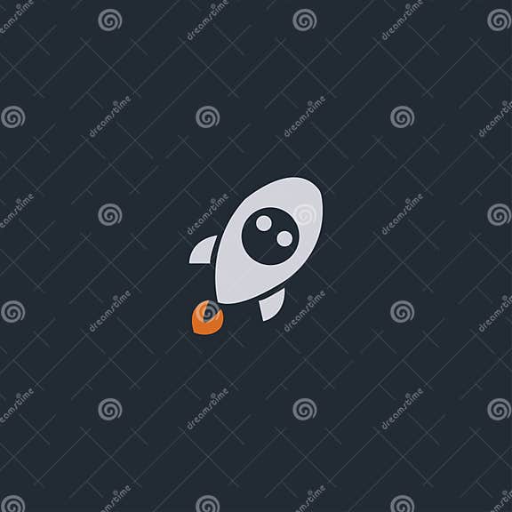 Digital Rockets Vector Logo Template Stock Illustration - Illustration ...
