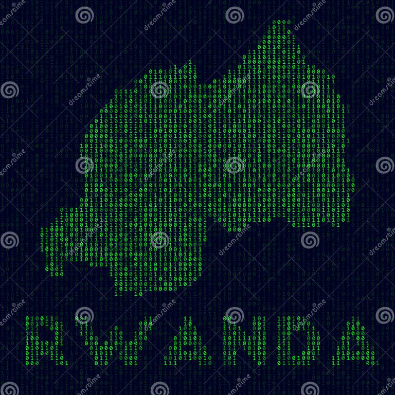 Digital Rwanda logo. stock vector. Illustration of information - 185546700