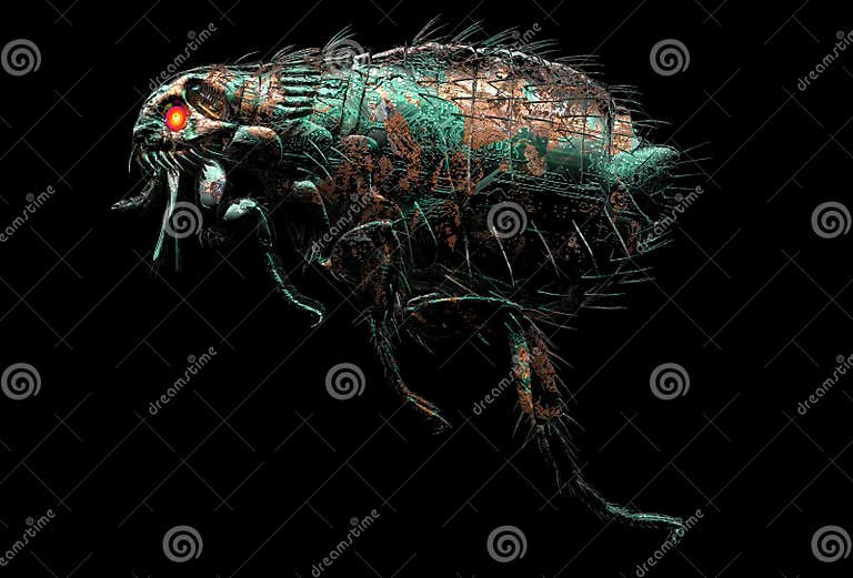 Digital Safety Concept Electronic Computer Bug Isolated Stock ...