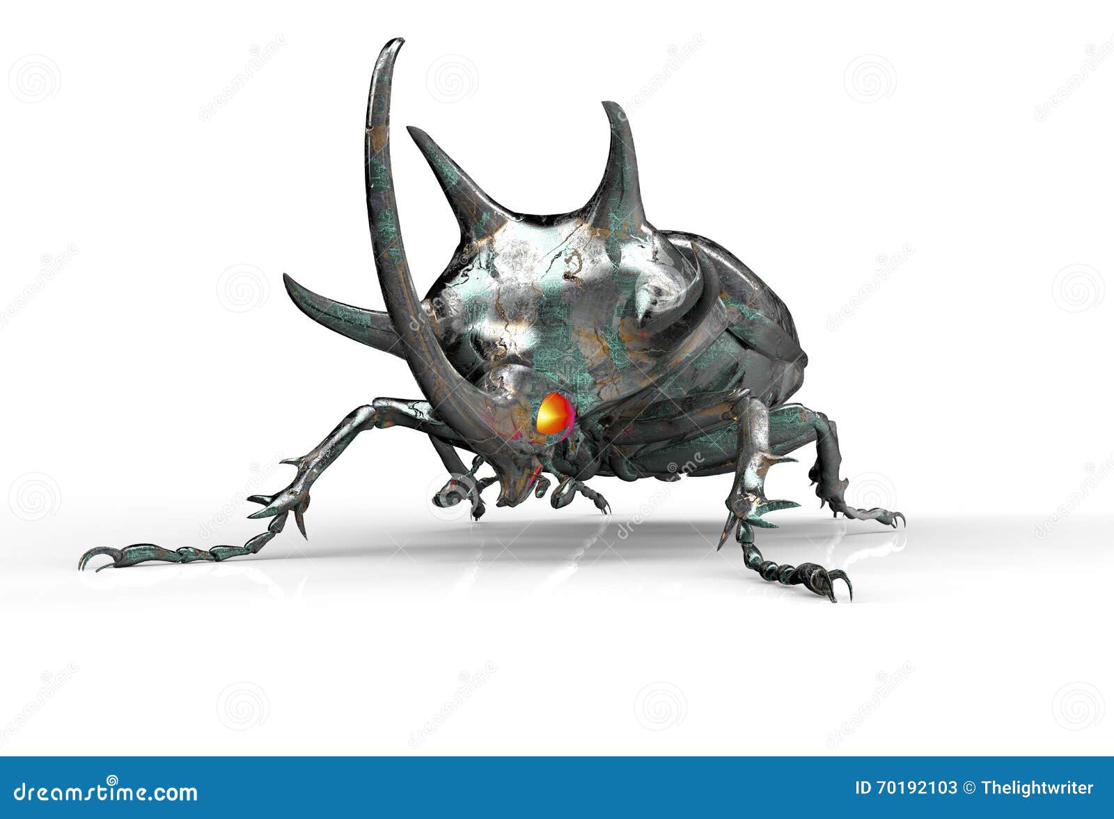 Digital Safety Concept Electronic Computer Bug Isolated Stock ...